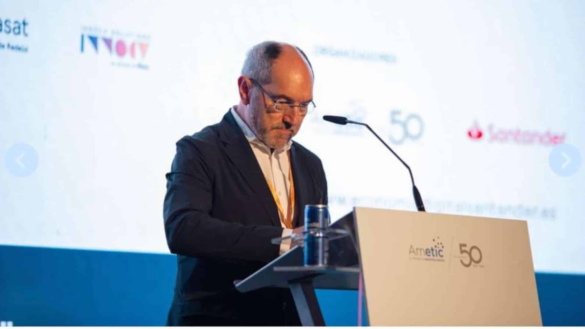 Pedro Mier, presidente de AMETIC, inaugura el 37º AMETIC Encuentro de ...
